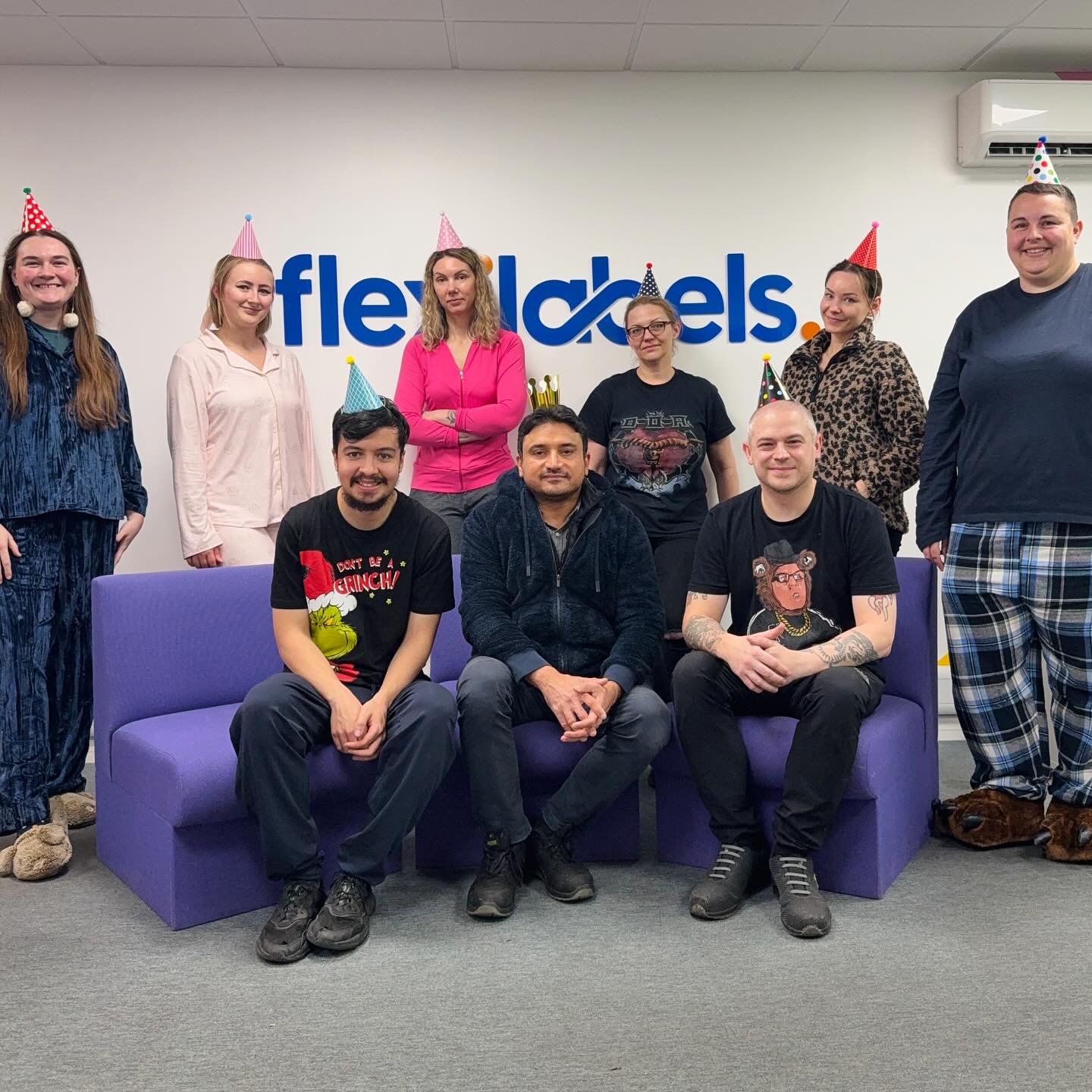 Flexi Labels Children in Need 2025 | PJs and Party Hats | Flexi Labels