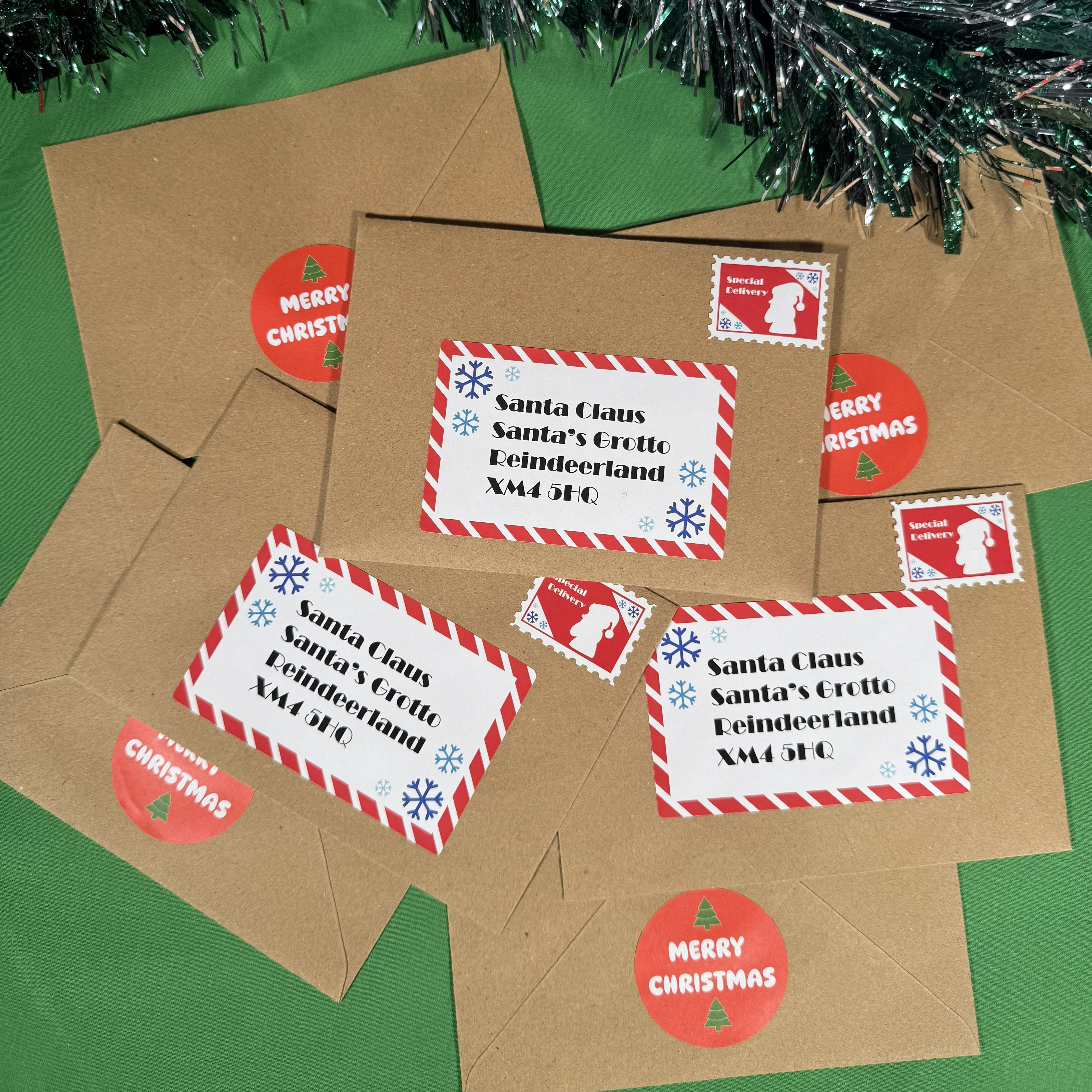 Christmas 2025 | Letter to Santa Labels | Flexi Labels