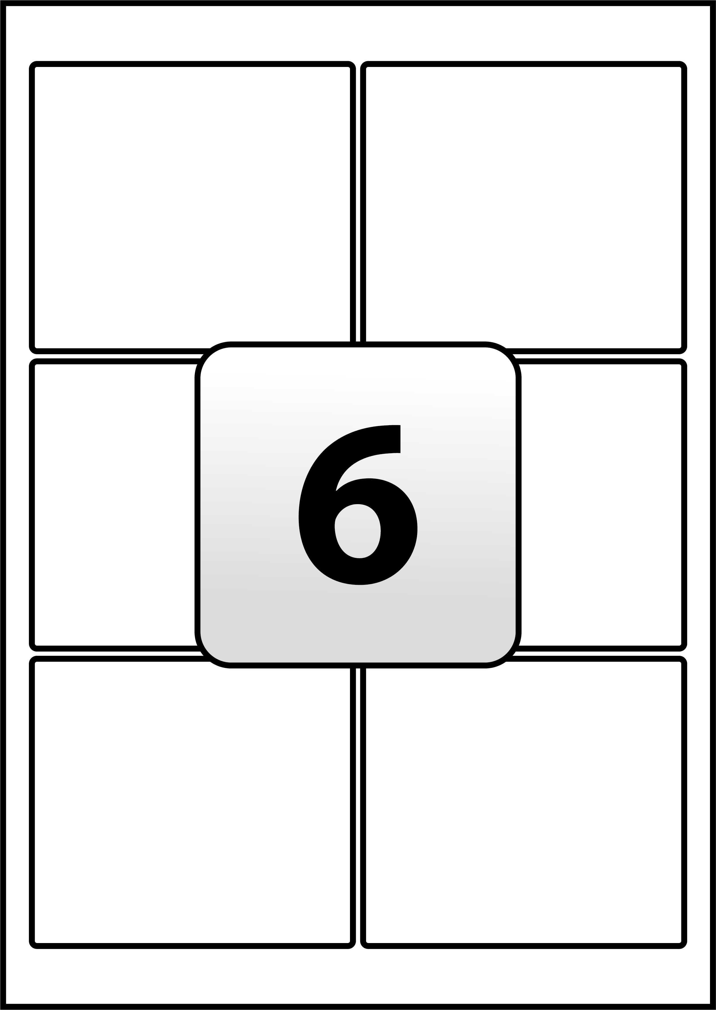 4 X 1 Label Template